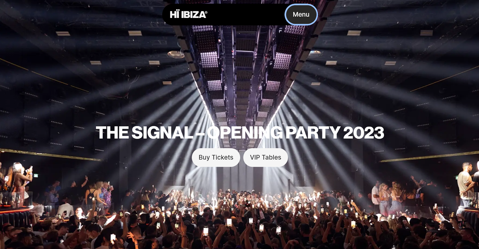 31 Night Club Website Design Examples We Love [+ How To Make Your Own]